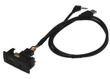 Mercedes USB adapter (OE til eftermonteret radio) - Aux-In tilbehør ...