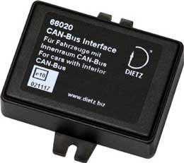 Can bus interface - hurtig montering - au2Tek.dk har løsningen